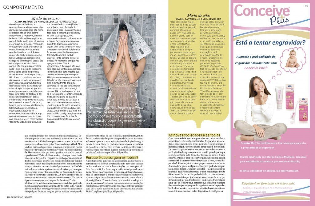 Conceive Plus featured in LuxWOMAN – Conceive Plus USA